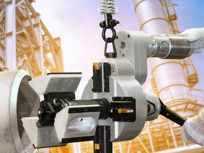 Esco Commander MILLHOG Clamping Pipe Beveler | phcppros